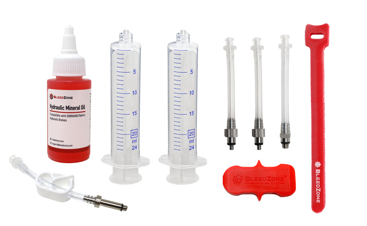 Bleed Kit for Zoom Hydraulic Brakes with Mineral Oil HB875 – BleedZone LLC