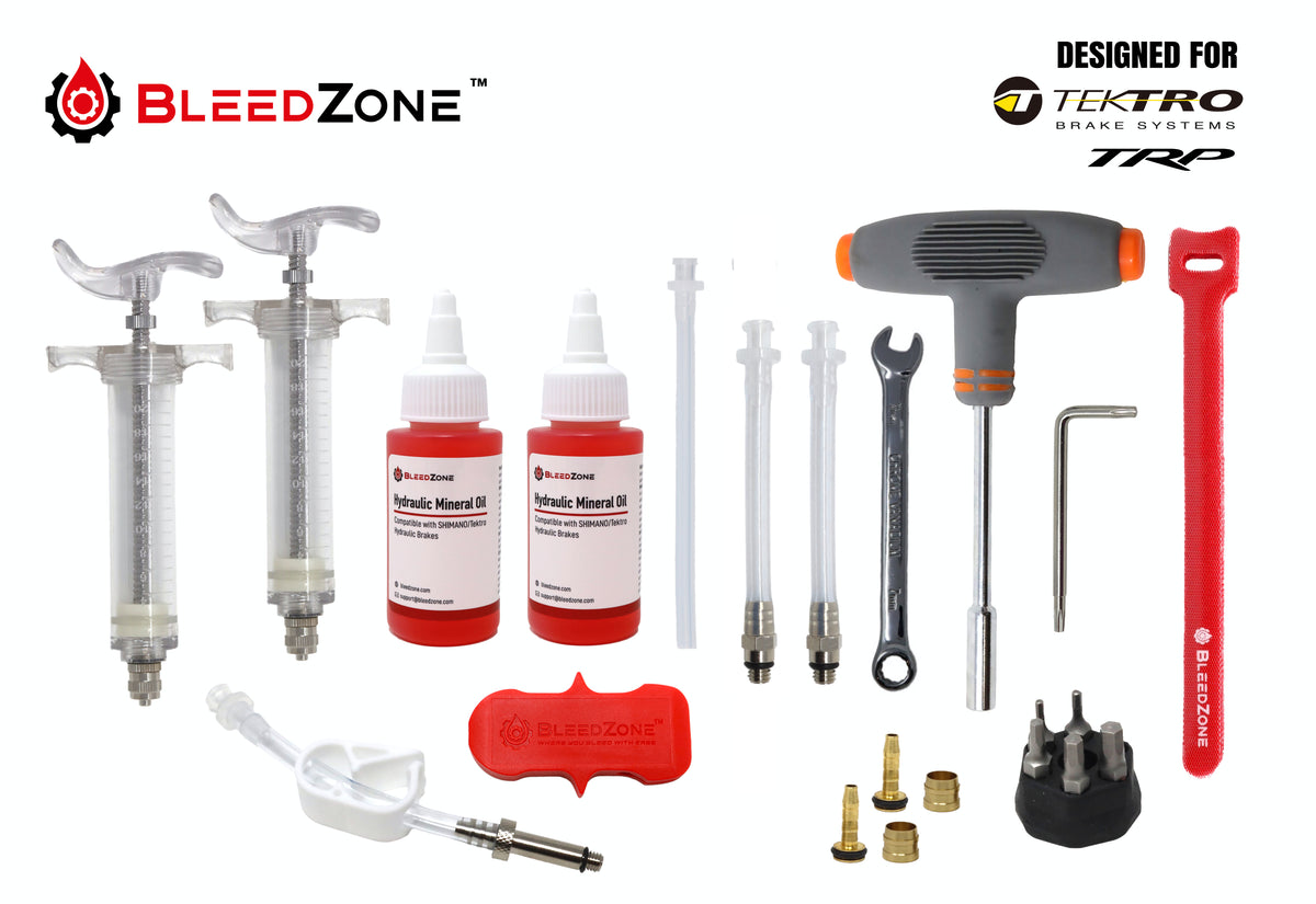 Tektro Bleed Kit for Hydraulic Disc Brakes with Mineral Oil Wholesale – BleedZone LLC