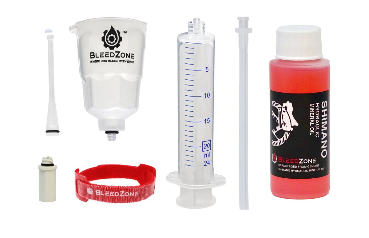 Bleed Kit for SHIMANO Hydraulic ROAD Brakes with Mineral Oil Wholesale ...