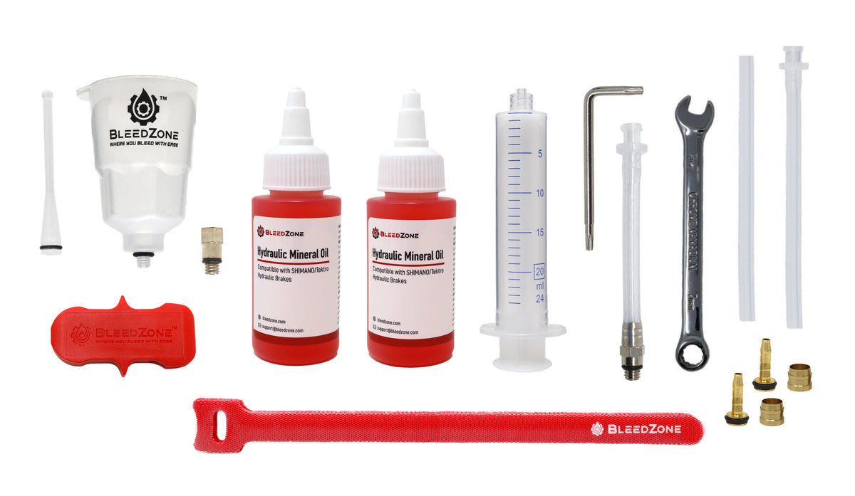Bleed Kit for Tektro Disc Brakes with Funnel and Mineral Oil ...